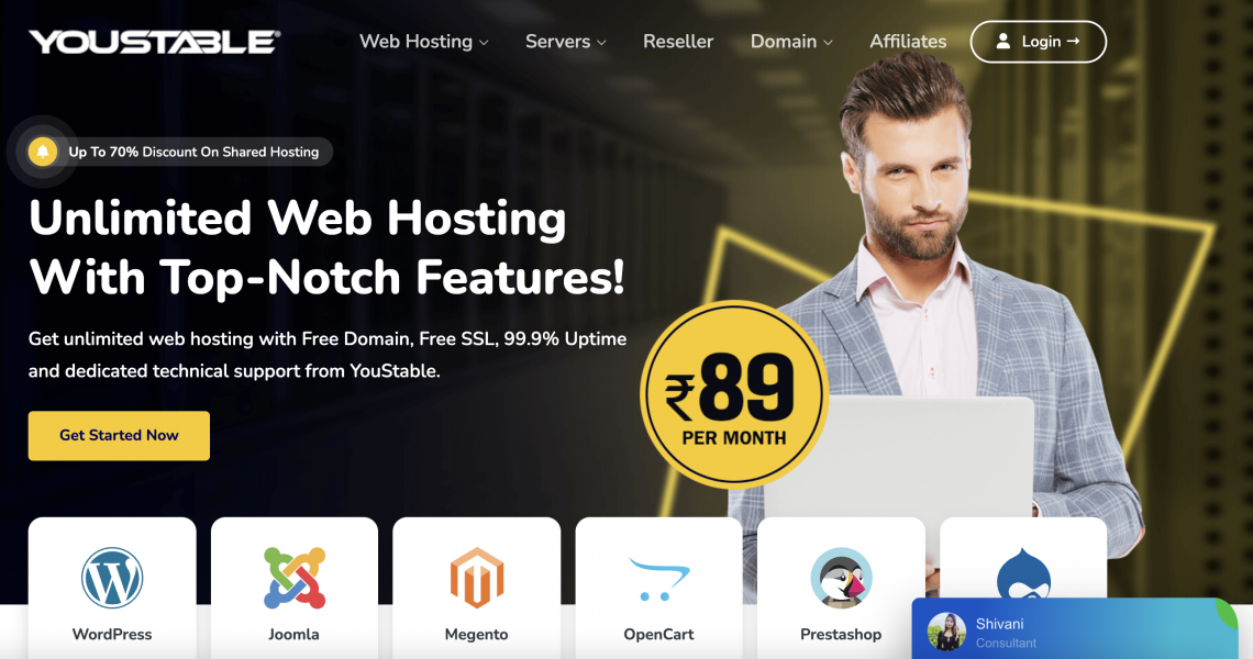 How to Transfer Hosting From GoDaddy to Youstable