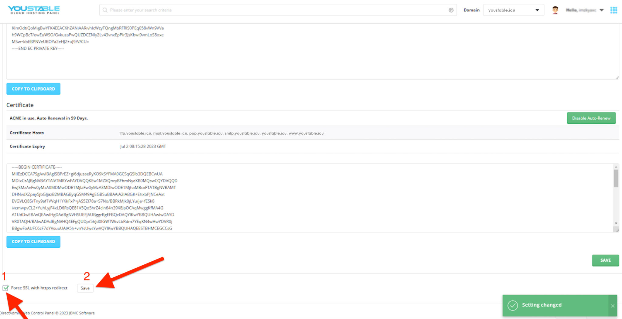 Comment activer SSL dans DirectAdmin ? [Guide complet]