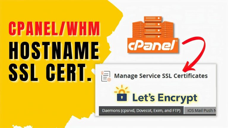 How To Install Ssl On Cpanel Hostname Easy Steps