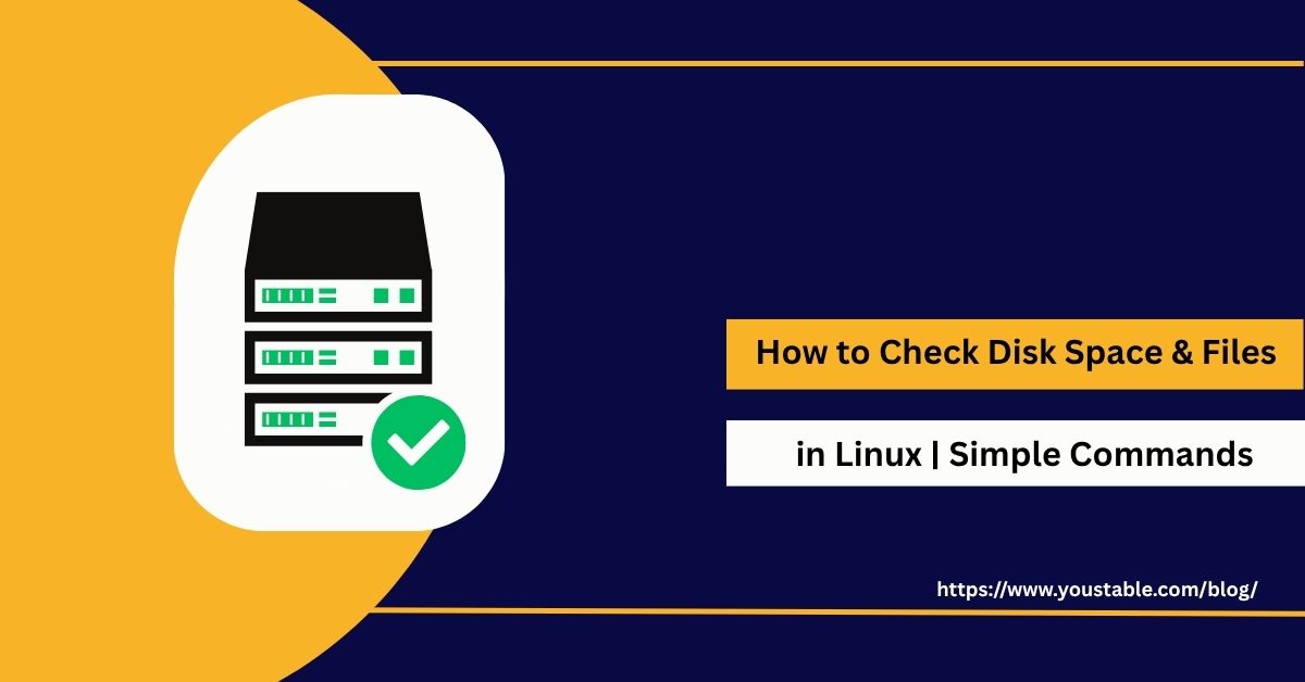 How To Check Disk Space And Files In Linux Simple Commands