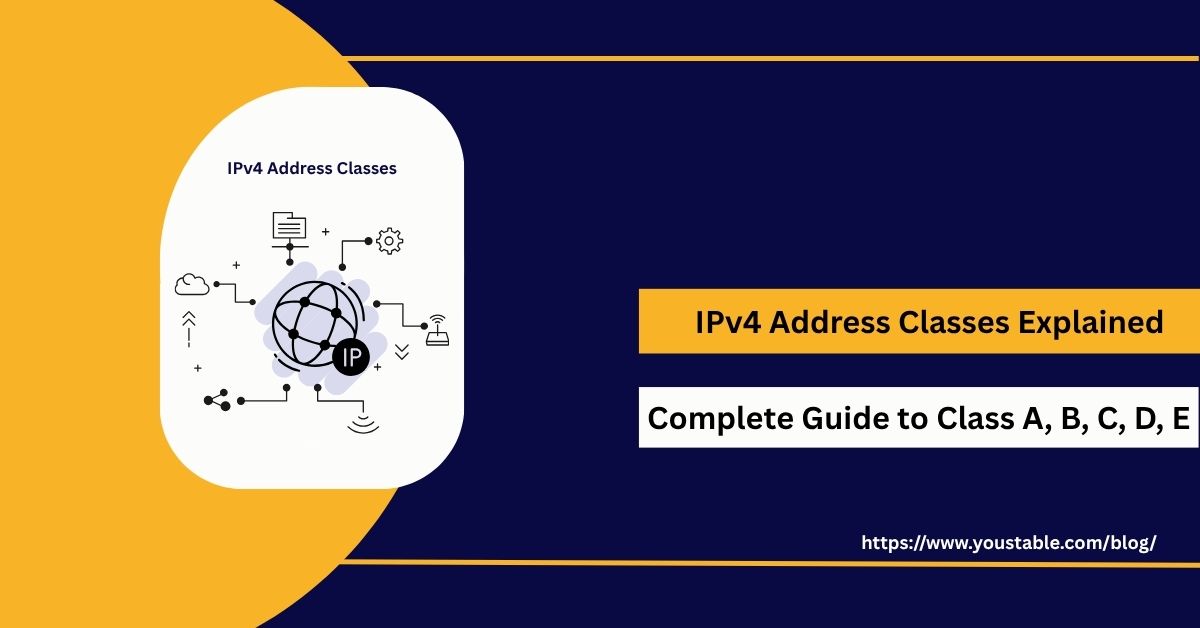 IPv4 Address Classes Explained: Complete Guide to Class A, B, C, D, E IPv4 Address Classes Explained: Complete Guide to Class A, B, C, D, E