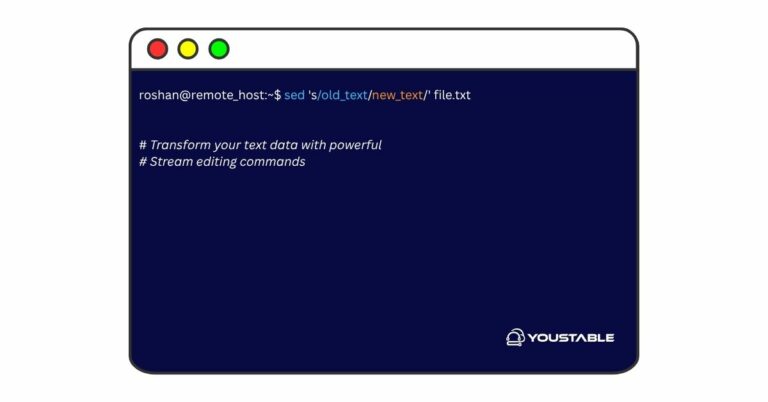 Sed Command Tutorial For Linux Enhance Your Text Processing Skills 6854