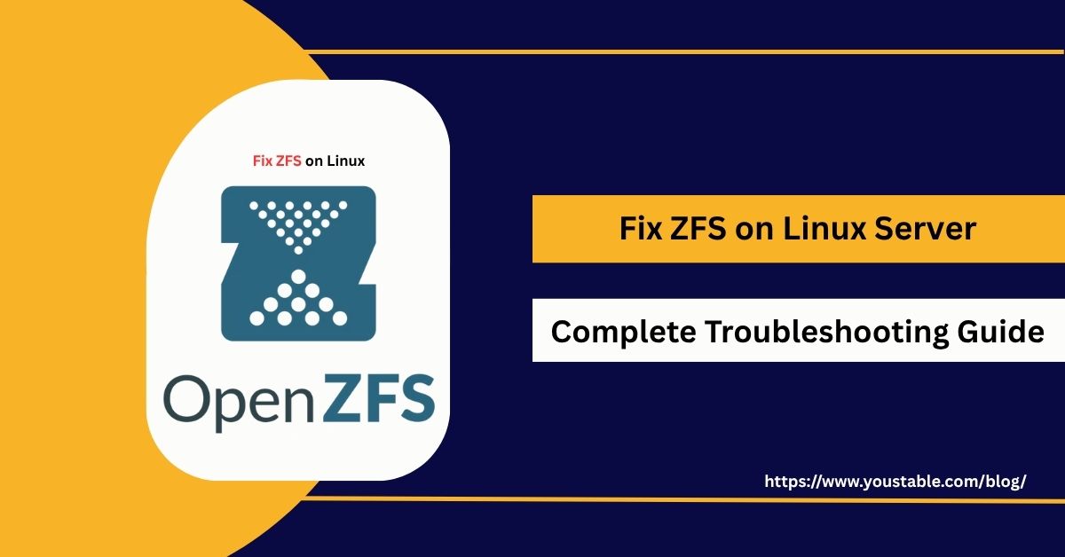 How to Fix ZFS on Linux Server: Complete Troubleshooting Guide