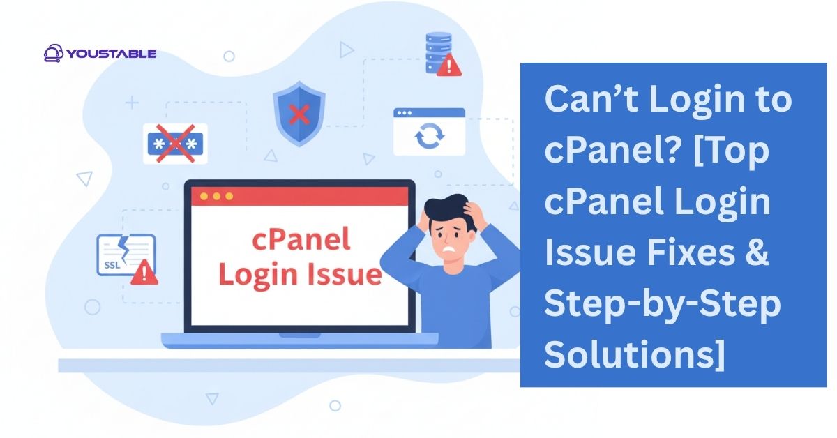 Can’t Login to cPanel? [Top cPanel Login Issue Fixes & Step-by-Step ...