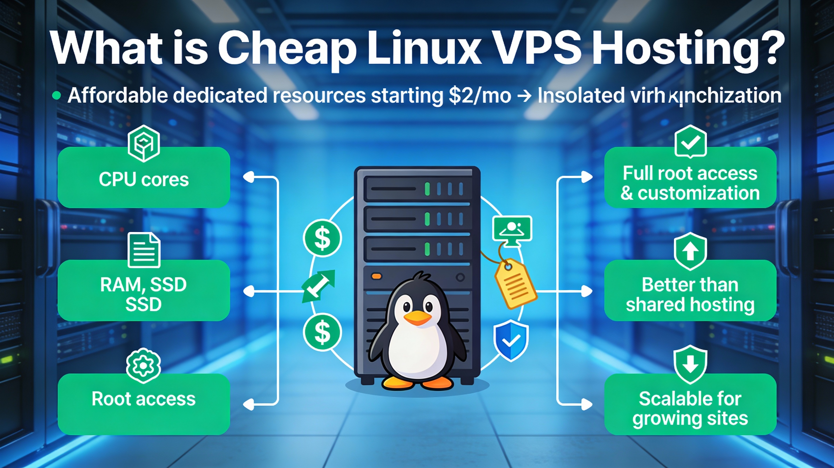 Top 10 Best Cheap linux VPS Hosting 2026 - Handpicked List